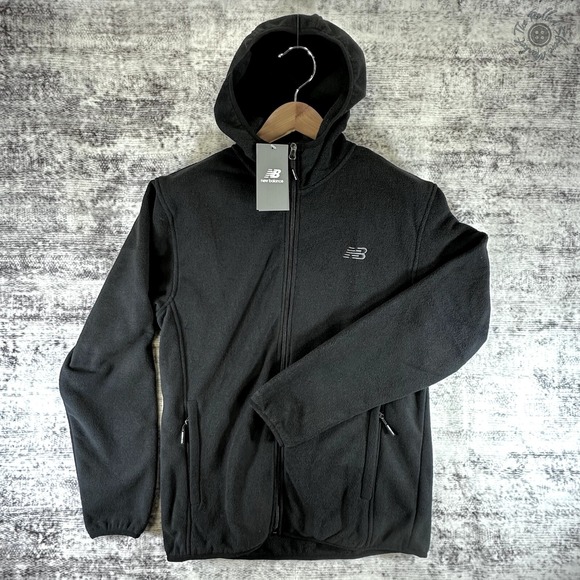 New Balance | Jackets & Coats | Nwt New Balance Hooded Fleece Jacket ...